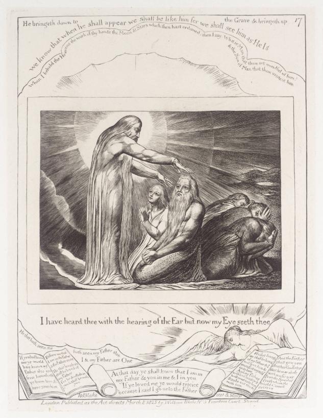 ‘The Vision of Christ’, William Blake, 1825, reprinted 1874 | Tate