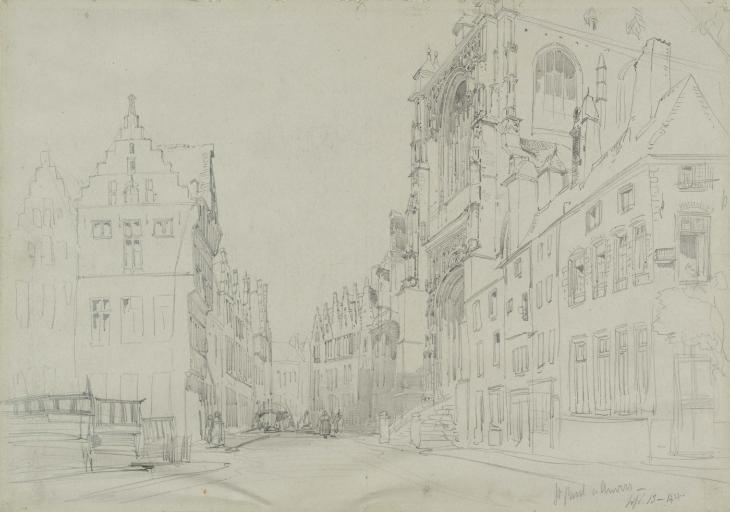 ‘St Paul, Antwerp’, William Callow, 1844 | Tate
