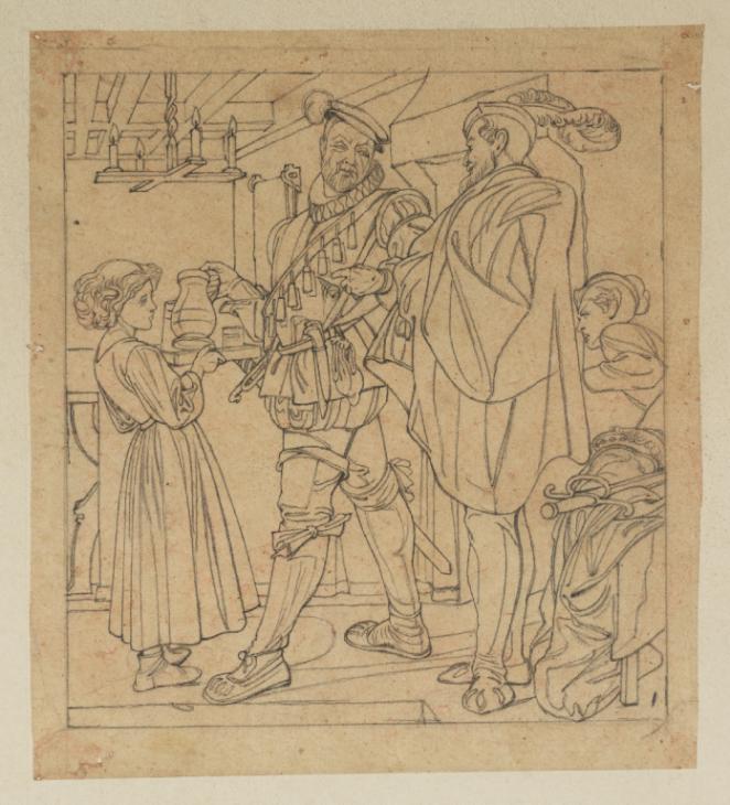 ‘Study for Illustration’, Frederick Sandys | Tate