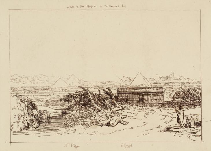 ‘The Fifth Plague of Egypt’, Joseph Mallord William Turner, 1808 | Tate