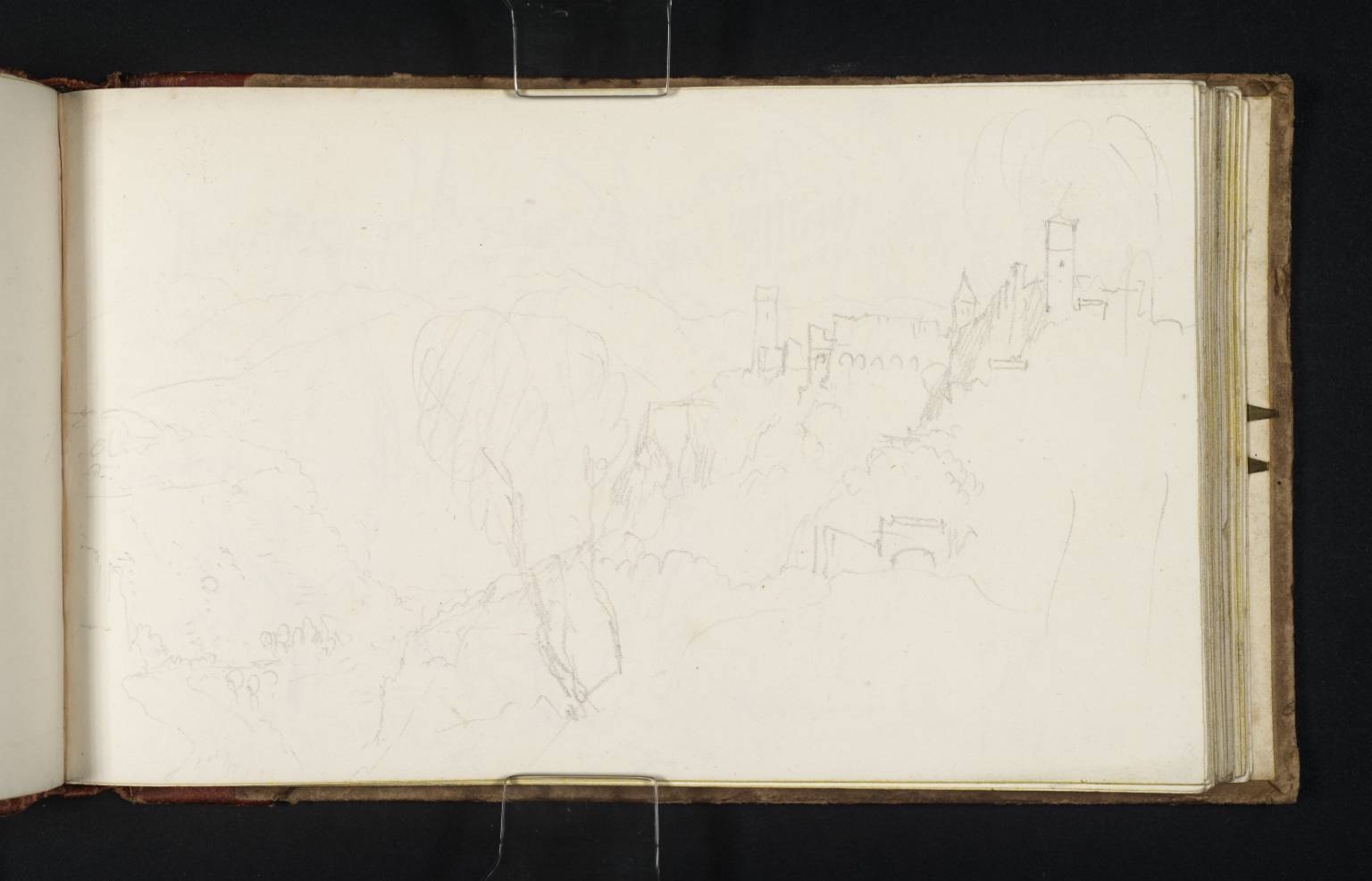 Joseph Mallord William Turner, 'Tivoli seen from the Valley, with the ...