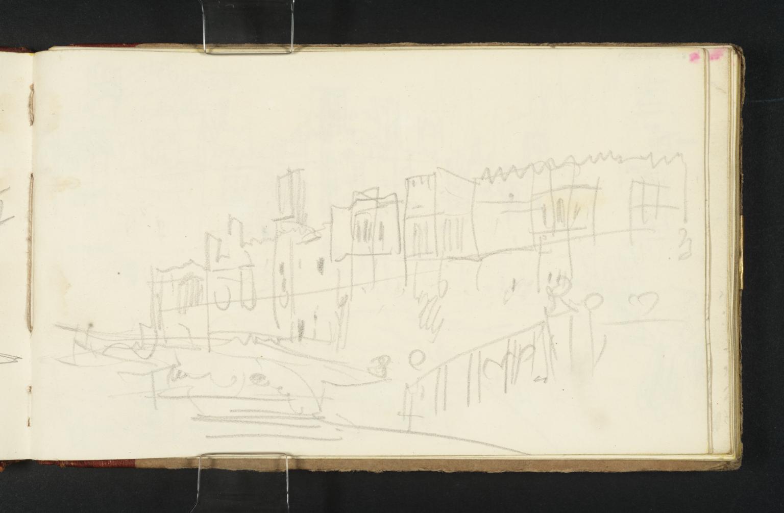 Joseph Mallord William Turner, 'Haddon Hall: The South Front' ?1831 (J ...