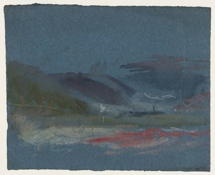 ‘On the Mosel’, Joseph Mallord William Turner, 1839 | Tate