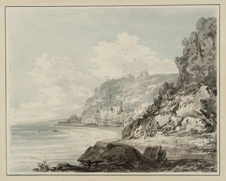 ‘View of Hastings from the East’, Edward Dayes | Tate