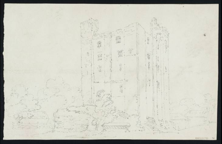 ‘The Keep of Hedingham Castle, Essex’, Thomas Girtin, c.1797 | Tate