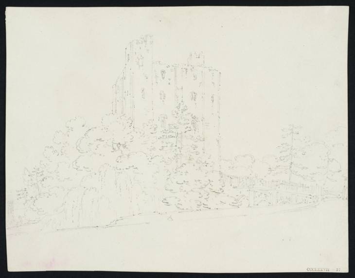 ‘Hedingham Castle Keep, Essex’, Thomas Girtin, c.1797 | Tate