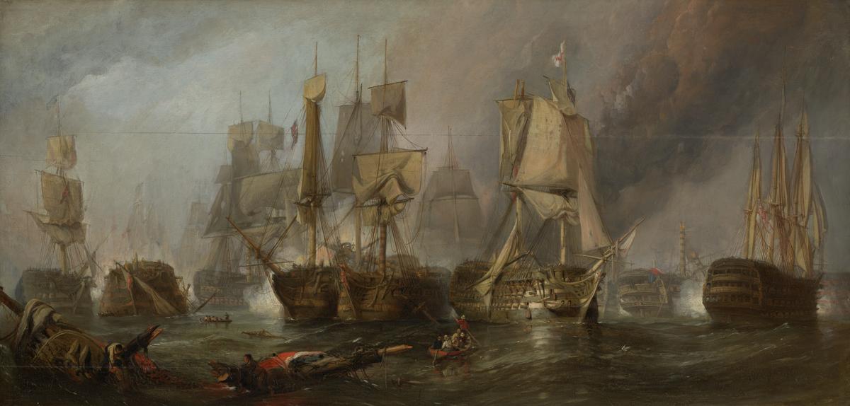 Horatio Nelson Battle Of Trafalgar