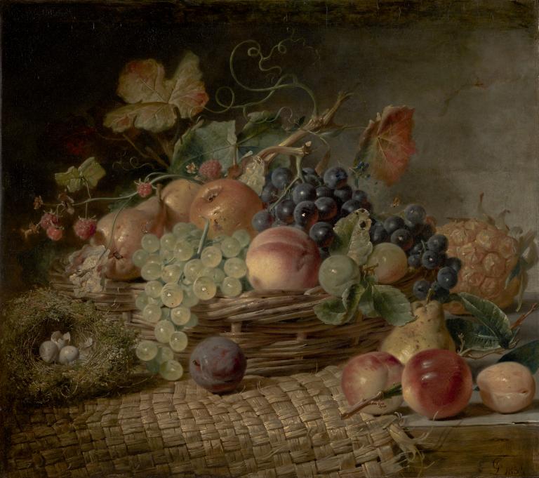 ‘Fruit (‘The Autumn Gift’)’, George Lance, 1834, ?exhibited 1834 | Tate