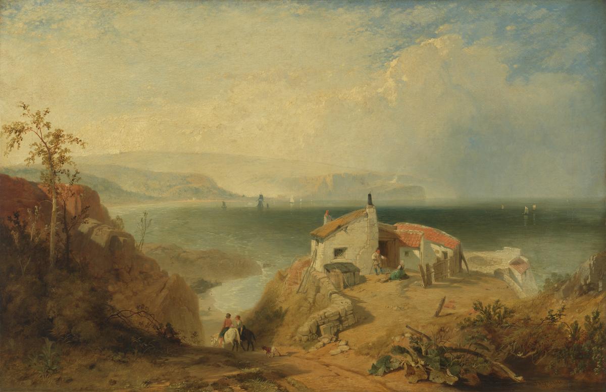 ‘The Mulgrave Alum Works at Sandsend, Yorkshire Coast’, James Baker ...