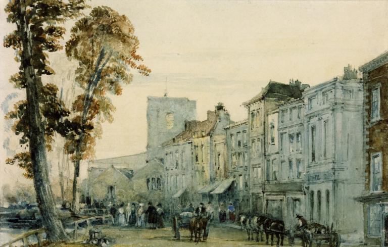 ‘Cheyne Walk’, Unknown artist, Britain, c.1840 | Tate