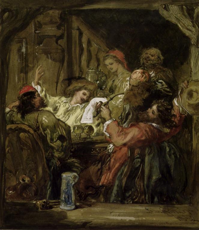 ‘The Happiest Land’, Sir John Gilbert, 1862 | Tate