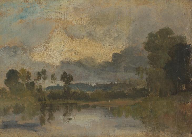 ‘The Thames near Windsor’, Joseph Mallord William Turner, c.1807 | Tate