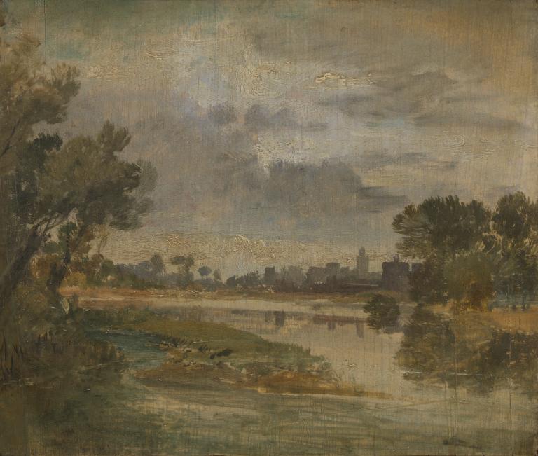 ‘On the Thames (?)’, Joseph Mallord William Turner, c.1807 | Tate