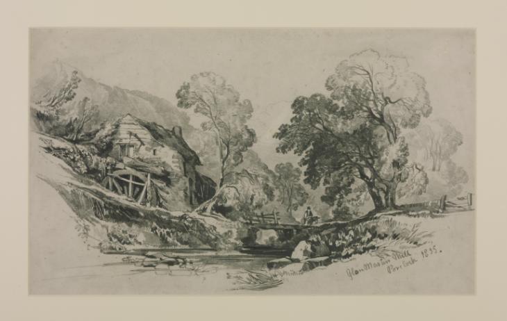 ‘Glen Martin Mill, Porlock’, William James Müller, 1835 | Tate