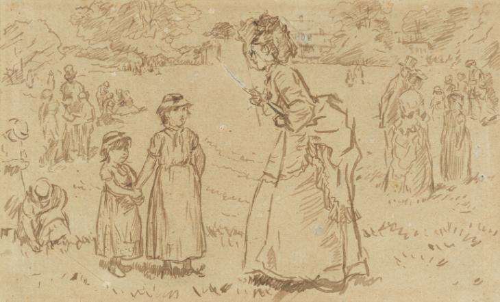 ‘Drawing for ‘Punch’’, Charles Samuel Keene | Tate