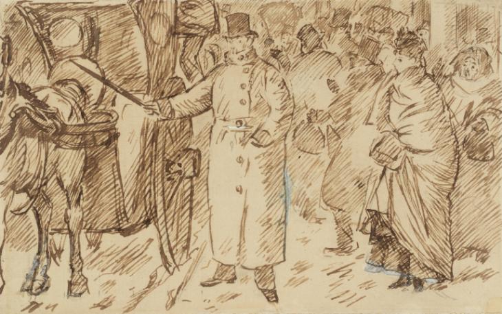 ‘Drawing for ‘Punch’’, Charles Samuel Keene | Tate