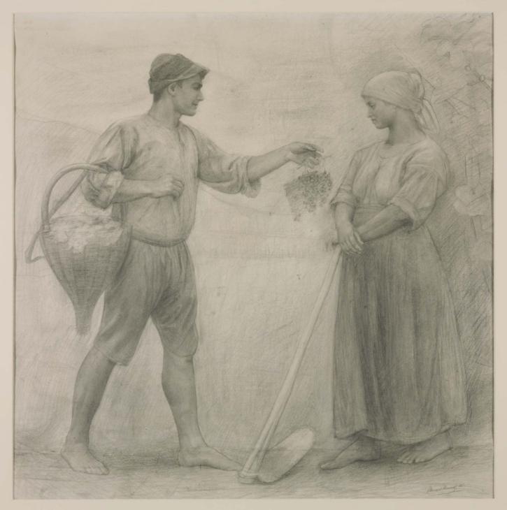 ‘The Offering’, James Havard Thomas, c.1908 | Tate
