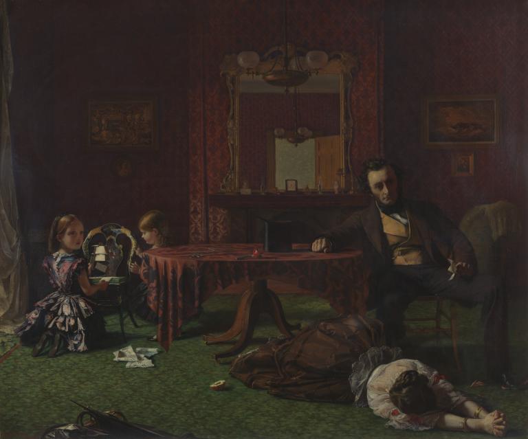 ‘Past and Present, No. 1’, Augustus Leopold Egg, 1858 | Tate