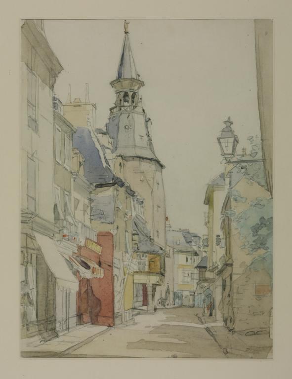 ‘A Belfry at Dinan’, Dugald Sutherland Maccoll, exhibited 1906 | Tate