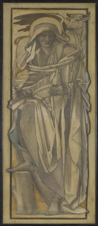 ‘Cartoons for a Window at Jesus College, Cambridge’, Sir Edward Coley ...