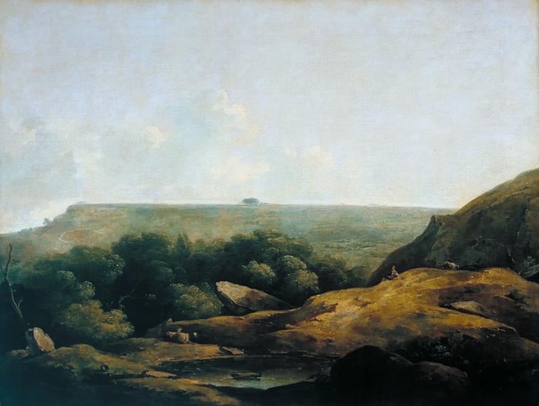 ‘Landscape, near Bath’, Thomas Barker of Bath, c.1798 | Tate
