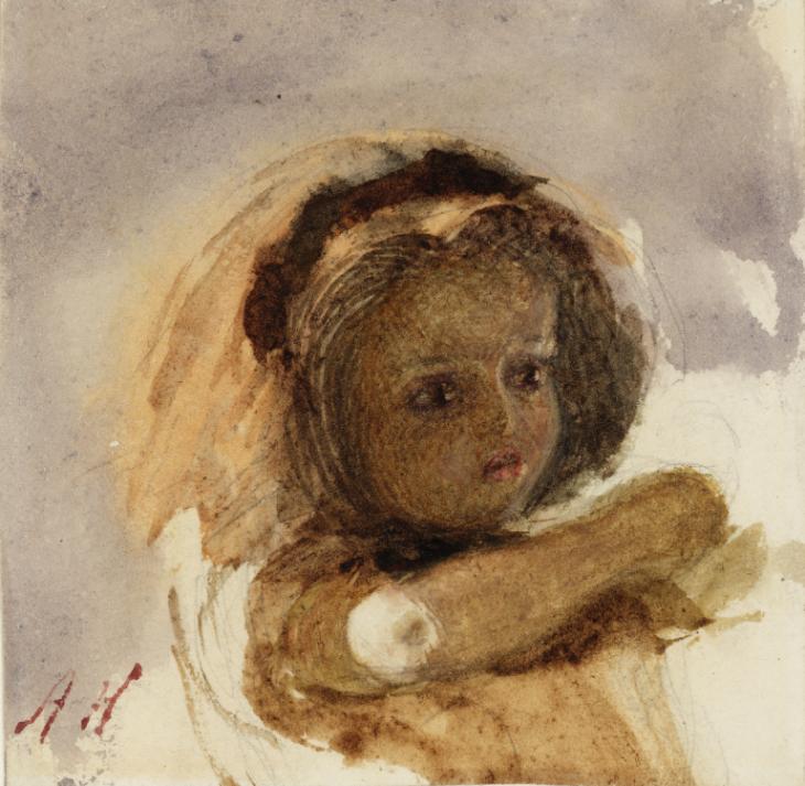 ‘Head of a Child’, Arthur Boyd Houghton | Tate