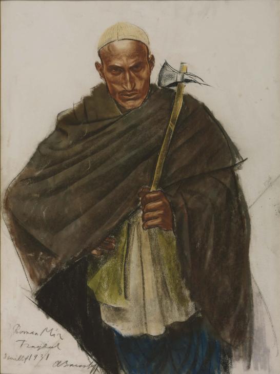 ‘A Coolie’, Alexandre Jacovleff, 1931 | Tate