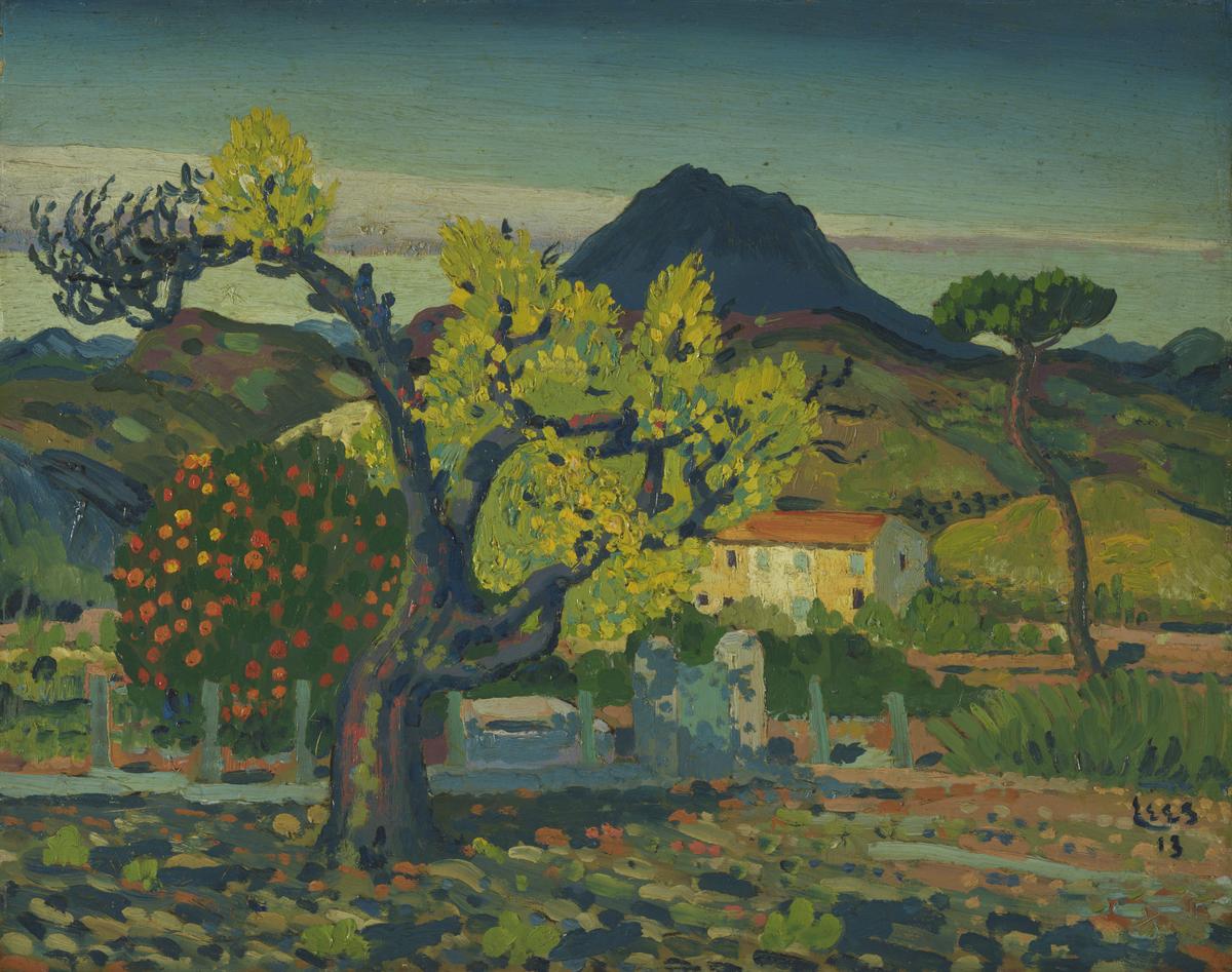 ‘Pear Tree in Blossom’, Derwent Lees, 1913 | Tate