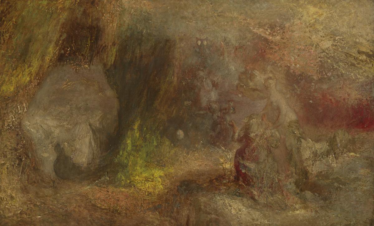 ‘The Cave of Despair’, Joseph Mallord William Turner, c.1835 | Tate