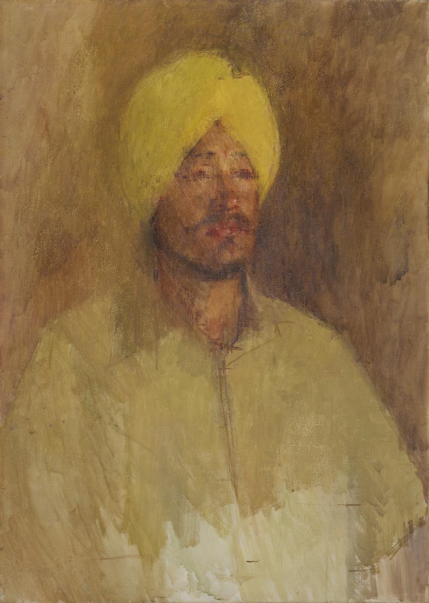 ‘Havildar Ajmer Singh’, Sir William Coldstream, 1943 | Tate
