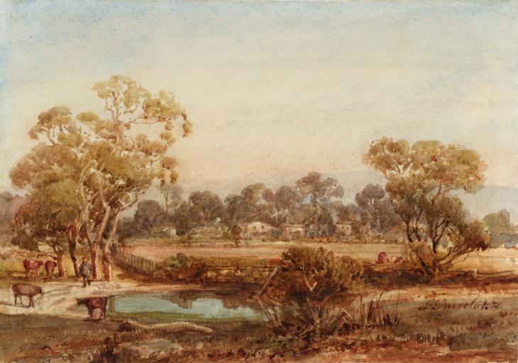 ‘The Pool’, Louis Buvelot, 1878 | Tate