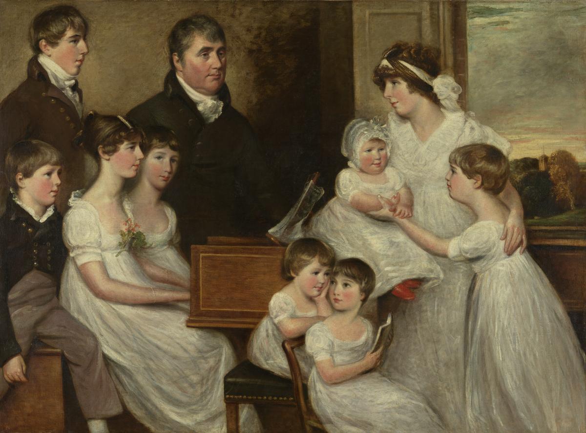 ‘The Bridges Family’, John Constable, 1804 | Tate