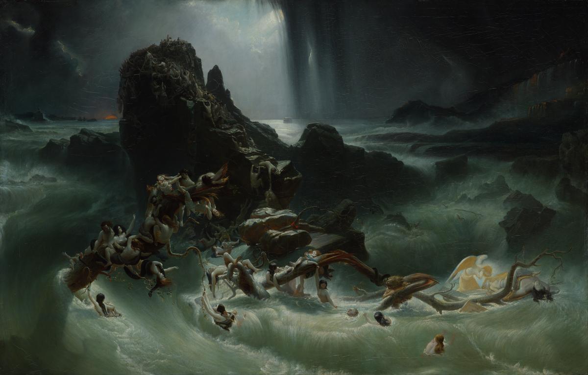 ‘The Deluge’, Francis Danby, ?c.1840 | Tate