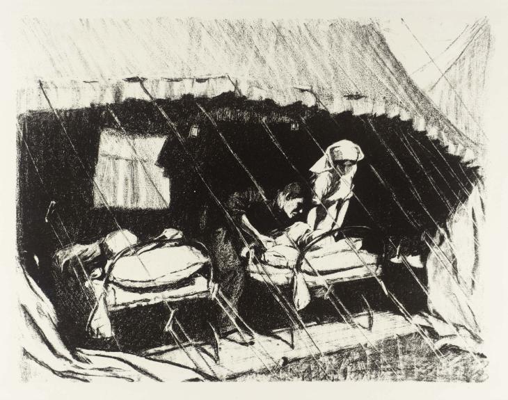 ‘Casualty Clearing Station in France’, Claude Shepperson, c.1917 | Tate