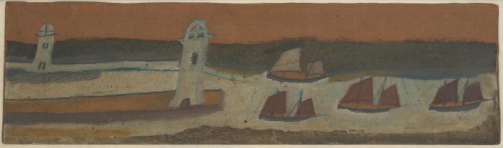 ‘String of Boats’, Alfred Wallis, c.1928 | Tate