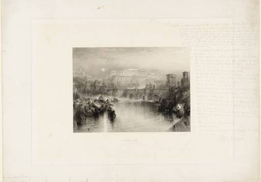 ‘Ancient Rome’, after Joseph Mallord William Turner, 1859 | Tate