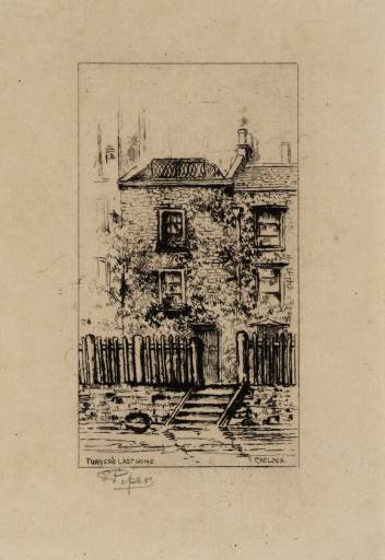 ‘Turner’s Last Home, Chelsea’, British School 19th century | Tate