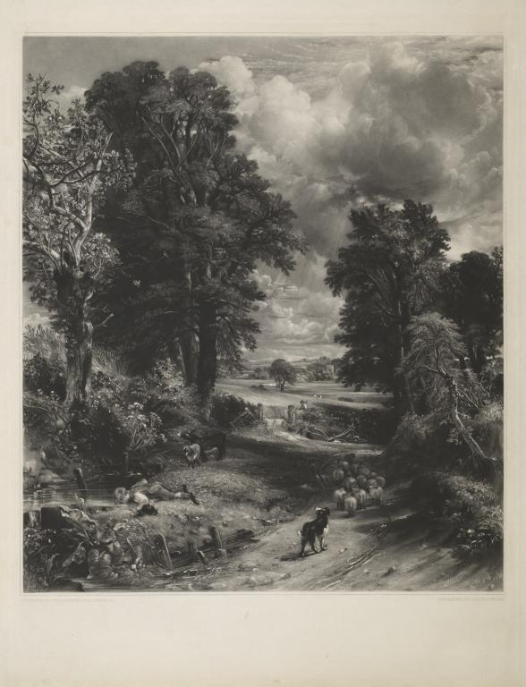 ‘The Cornfield’, John Constable, David Lucas, published 1834 | Tate