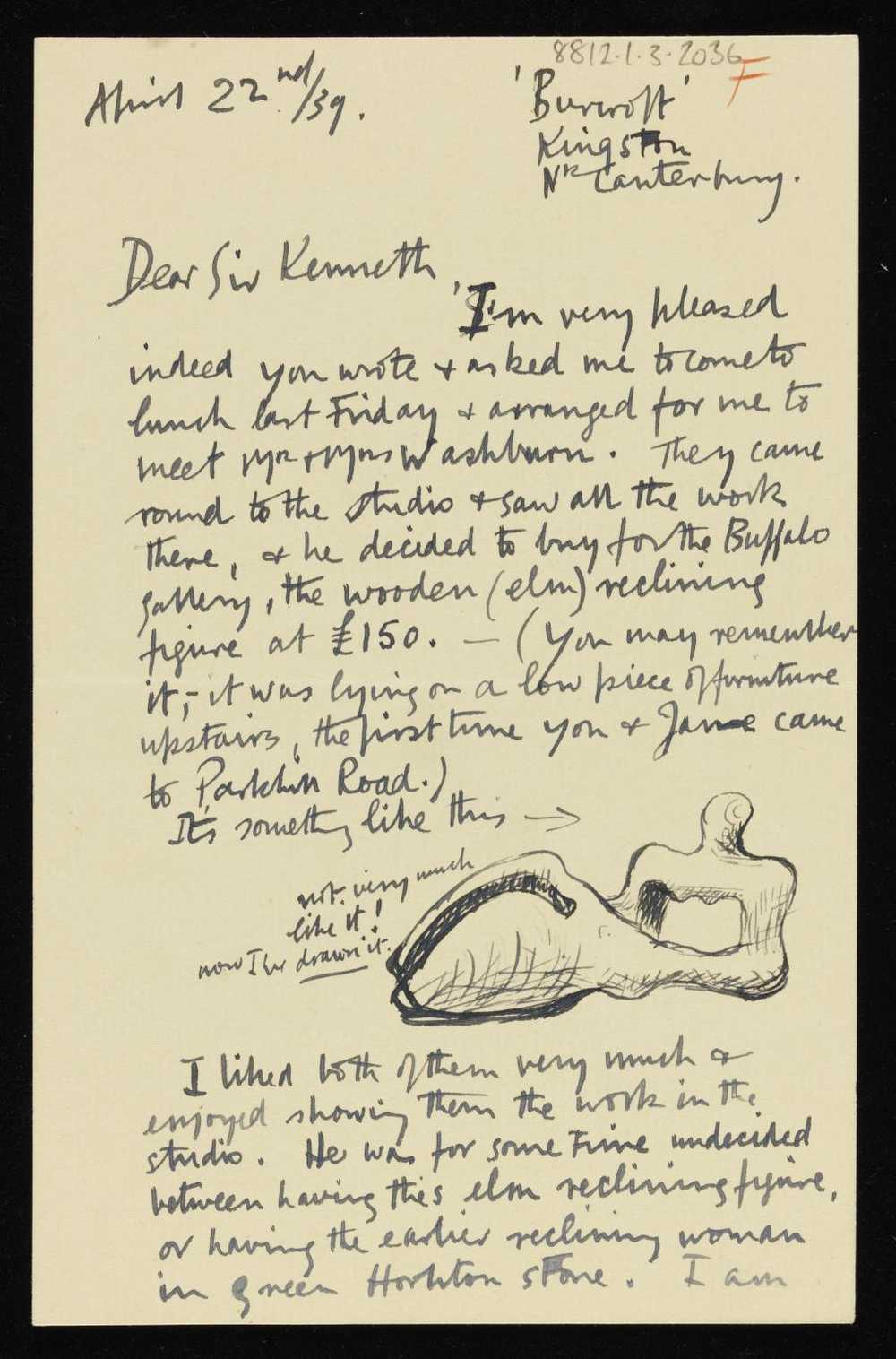 ‘Papers of Kenneth Clark‘, collection owner: Kenneth Clark, [c.1876 ...