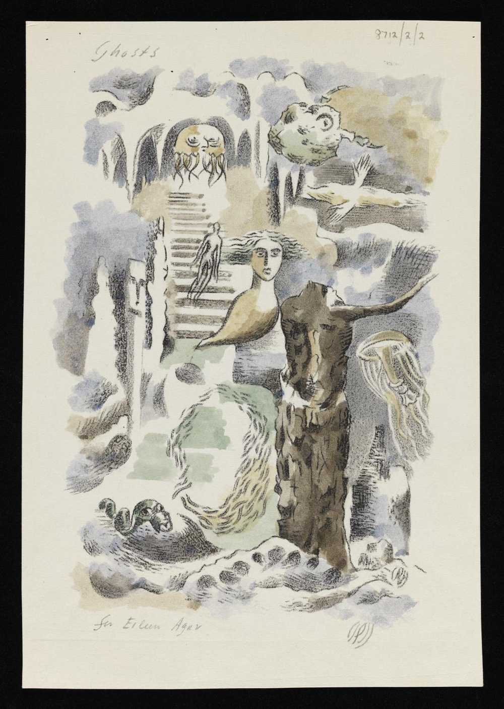 ‘Letters and postcards from Paul Nash to Eileen Agar‘, collection owner ...