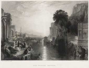 ‘Dido Building Carthage, engraved by T.A. Prior’, after Joseph Mallord ...