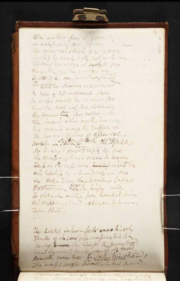 ‘Verses (Inscriptions by Turner)‘, Joseph Mallord William Turner, 1809 ...