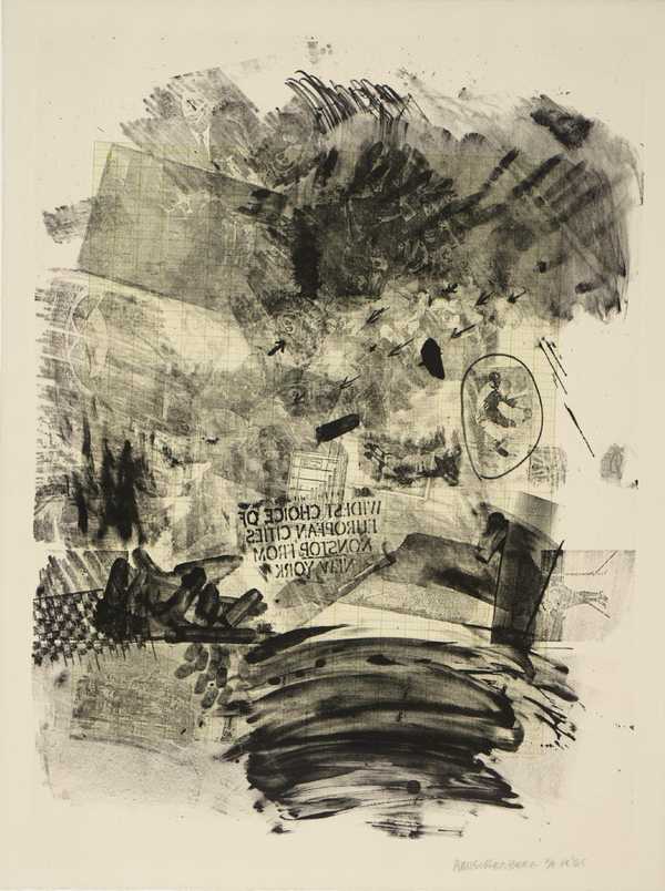 ‘Lawn‘, Robert Rauschenberg, 1965 | Tate
