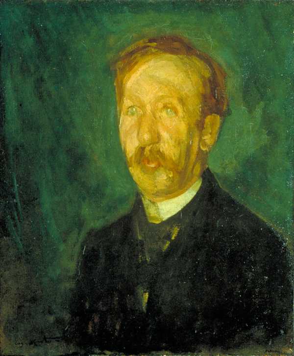 ‘George Moore‘, Walter Richard Sickert, 1890–1 | Tate