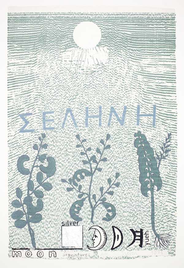 ‘Moon Signatures‘, Joe Tilson, 1975 | Tate