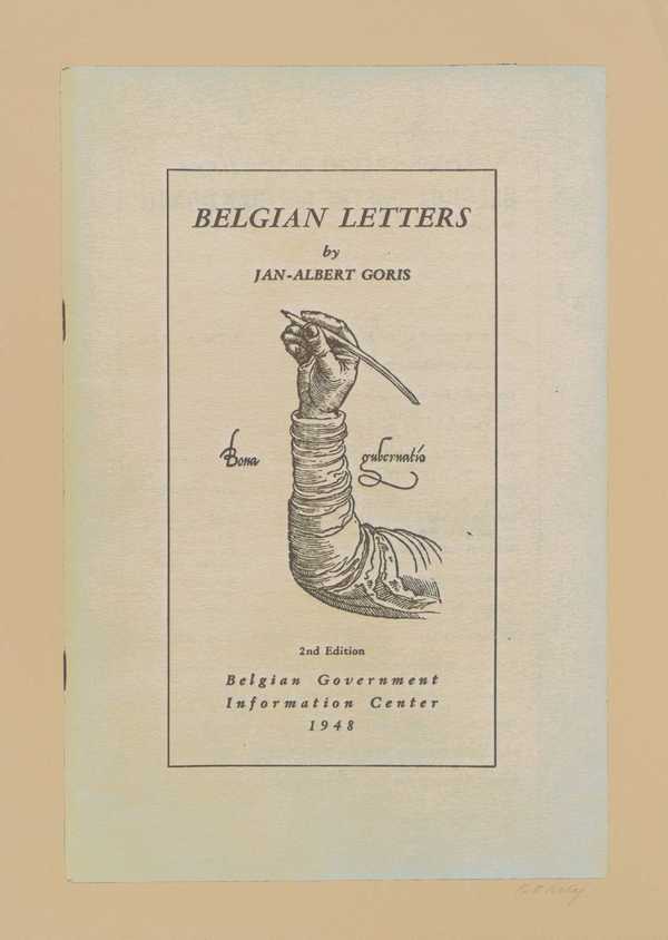 ‘Belgian Letters‘, R.B. Kitaj, 1972 | Tate
