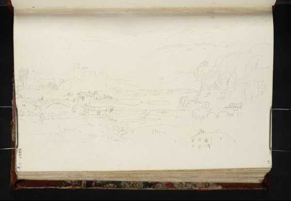 ‘Thurland Castle, Tunstall, from the South‘, Joseph Mallord William ...