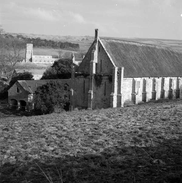 Photograph of the tithe barn in Abbotsbury, Dorset‘, John Piper, [c ...