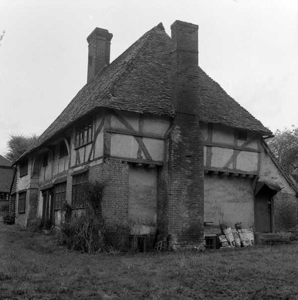 Photograph of The Old Rectory next door to Milstead Church on Frinstead ...