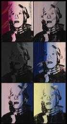‘Self-Portrait Strangulation‘, Andy Warhol, 1978 | Tate